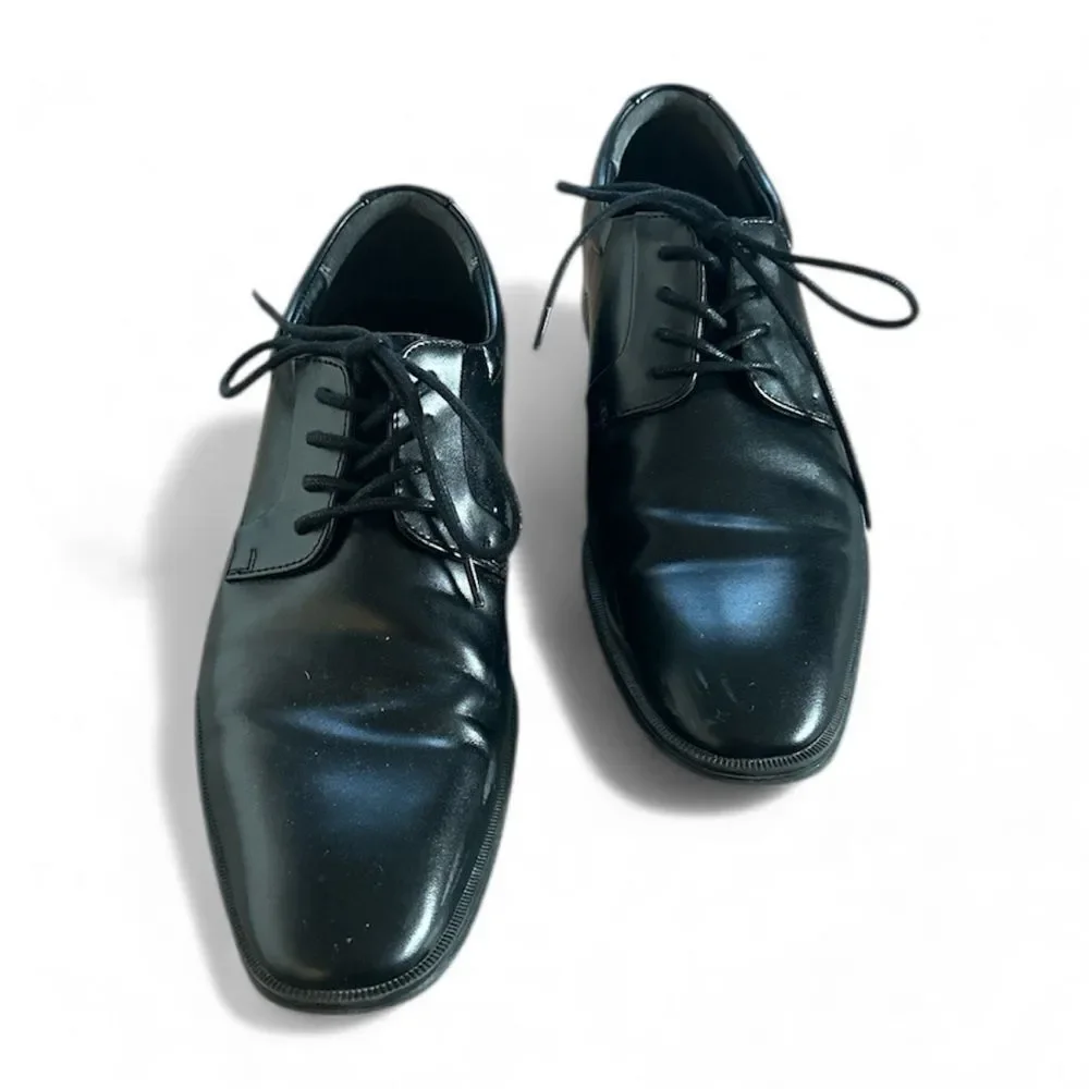 Alfani | Shoes | Alfani Andrew Black Plaintoe Derby Mens 85 Faux ...